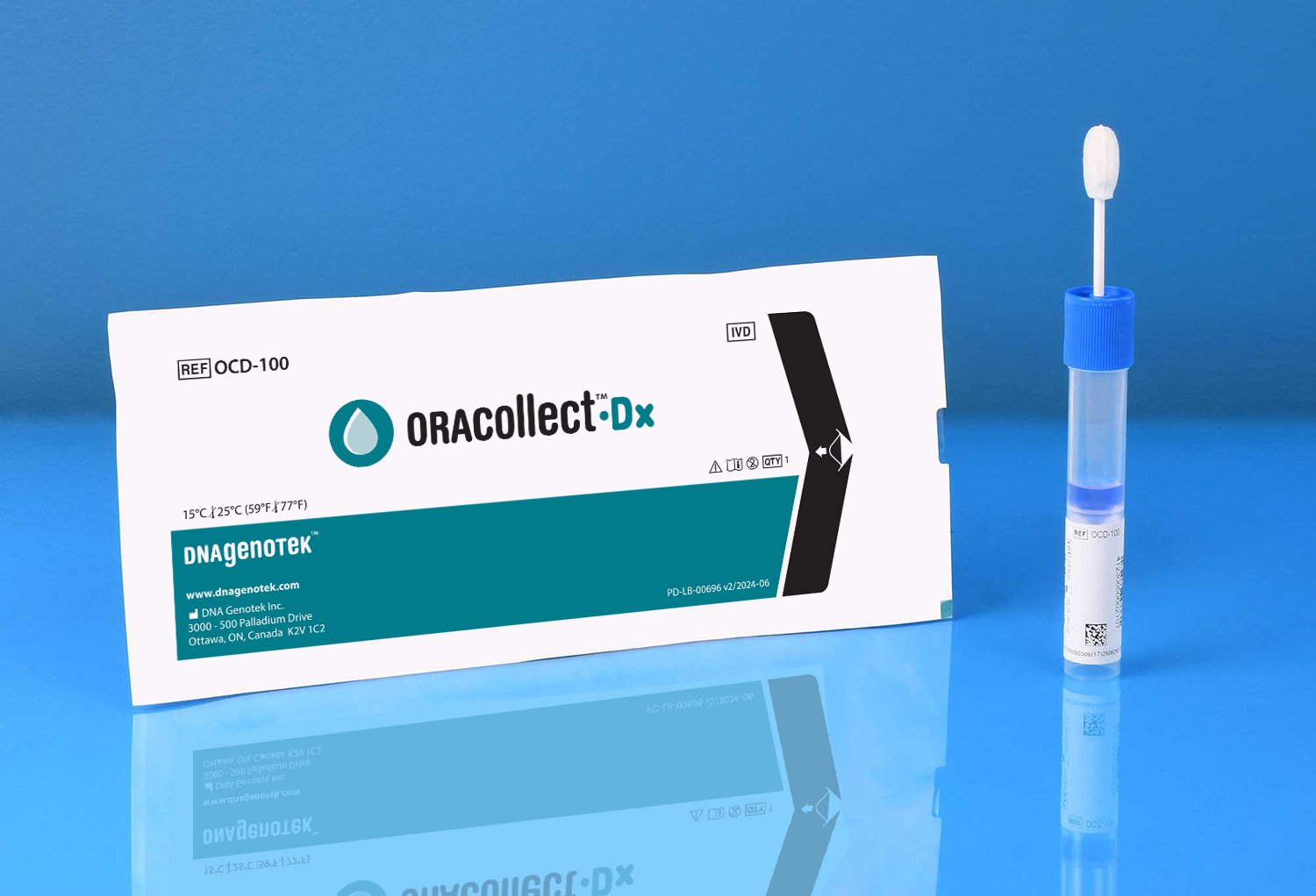 ORAcollect™•Dx saliva collection device