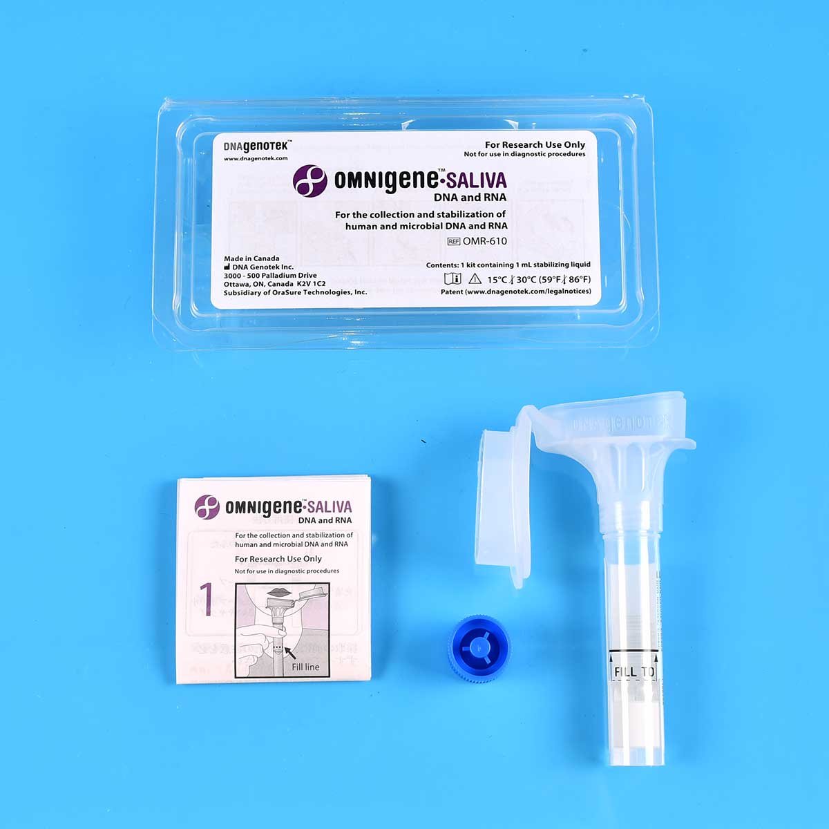 OMNIgene™•SALIVA DNA and RNA saliva collection device