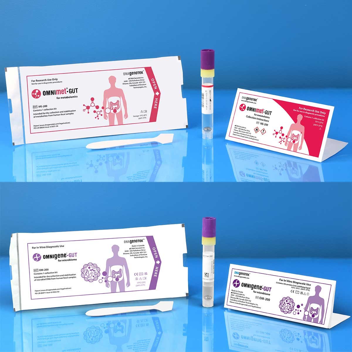 OMNIgene™•GUT and OMNImet™•GUT Bundle