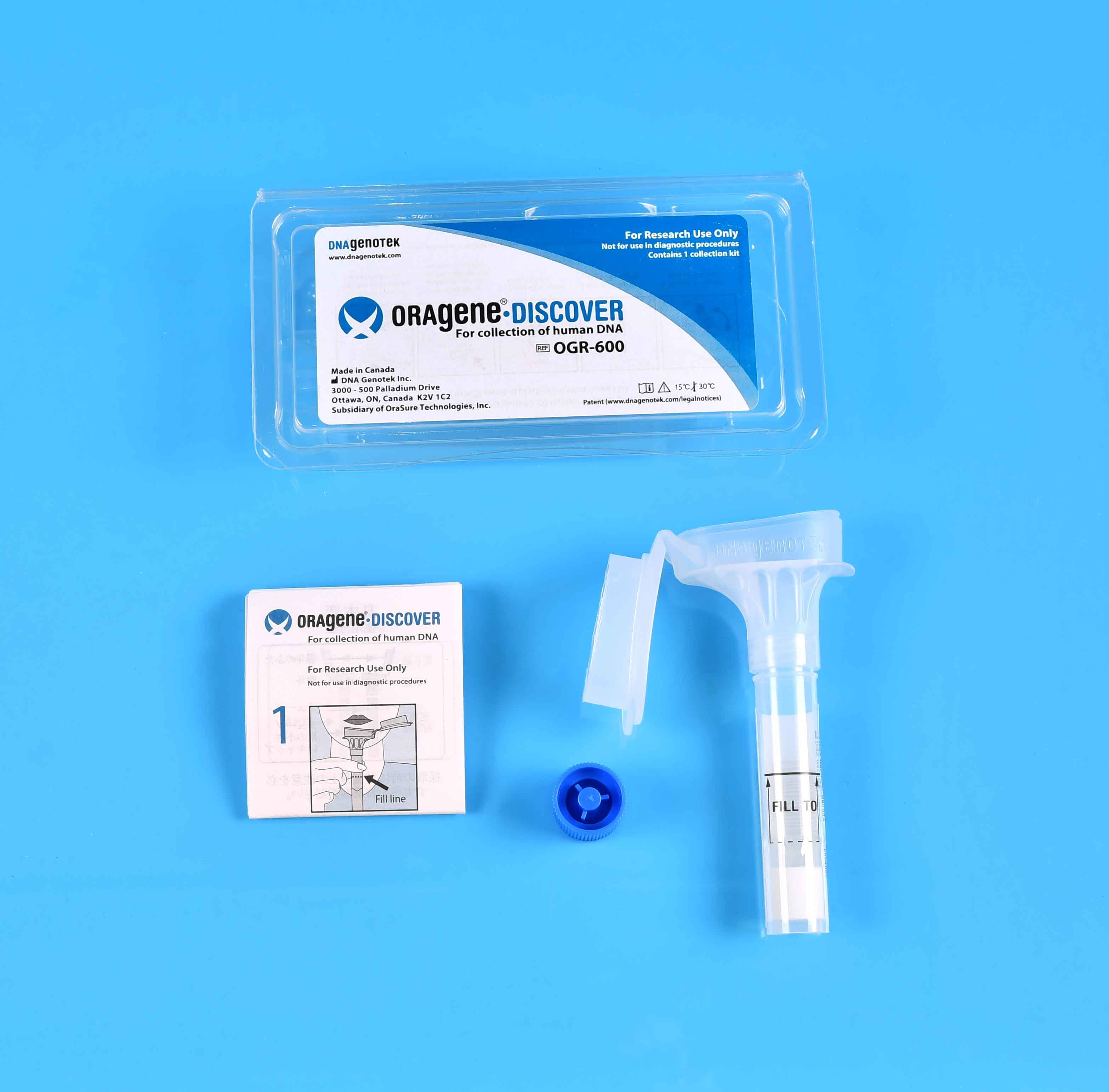 Oragene™•DISCOVER saliva collection device