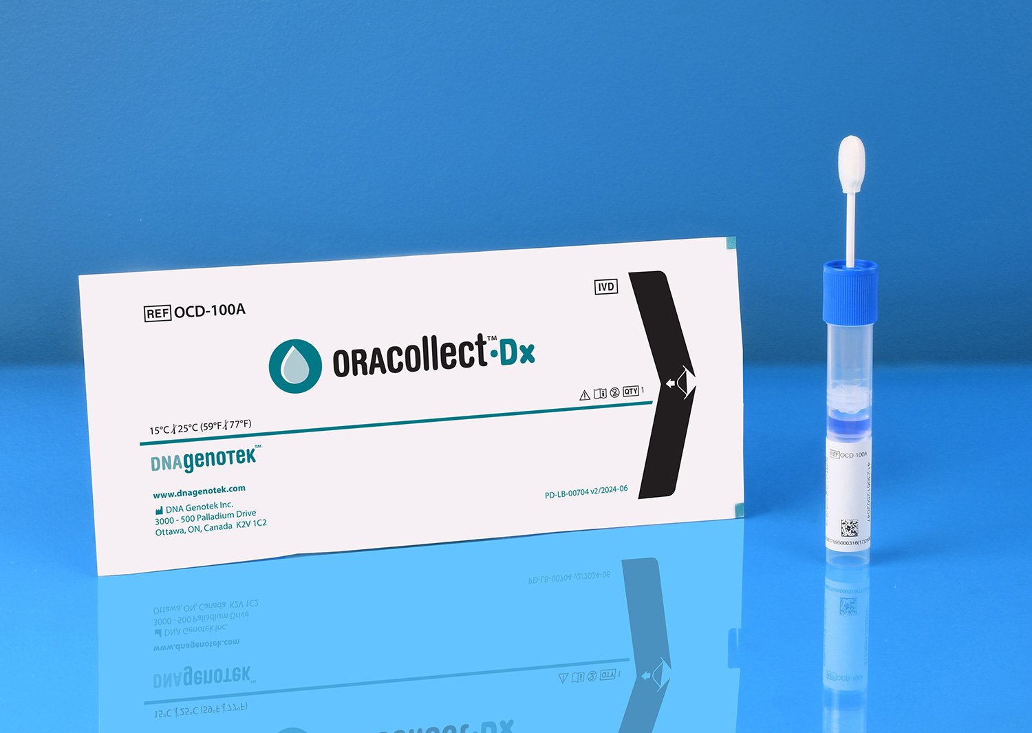 ORAcollect™•Dx saliva collection device