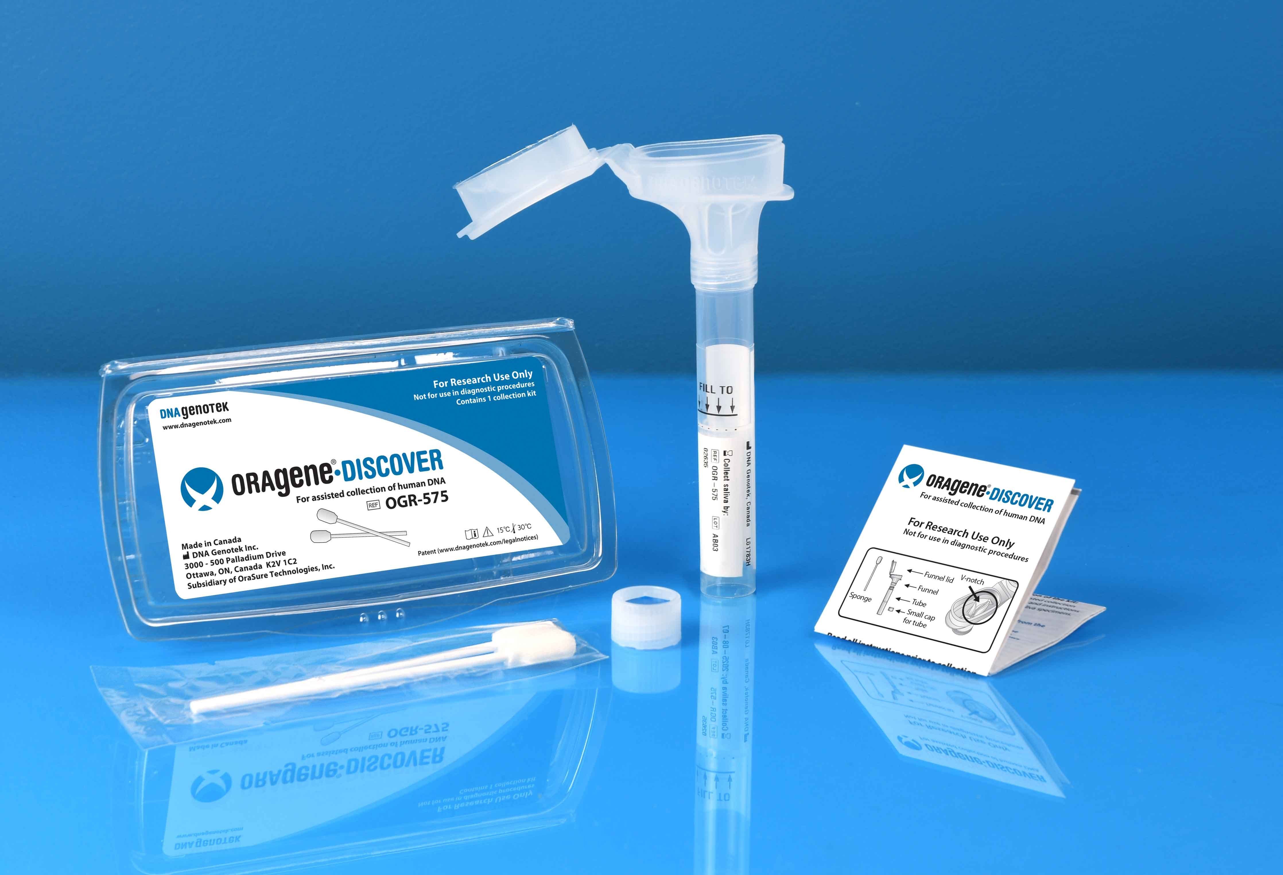 SAMPLE Oragene™•DISCOVER saliva collection device