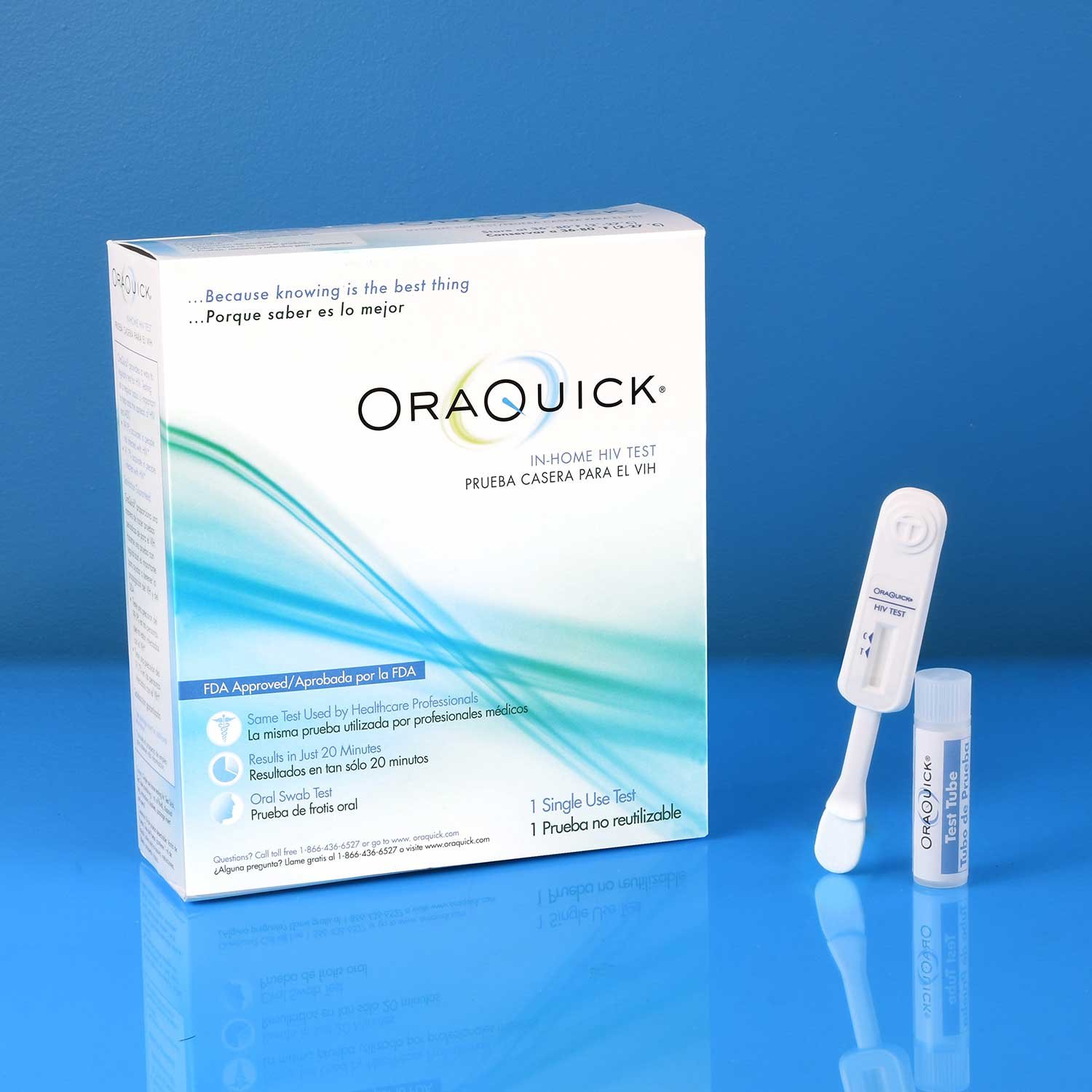 SAMPLE OraQuick® In-Home HIV Test