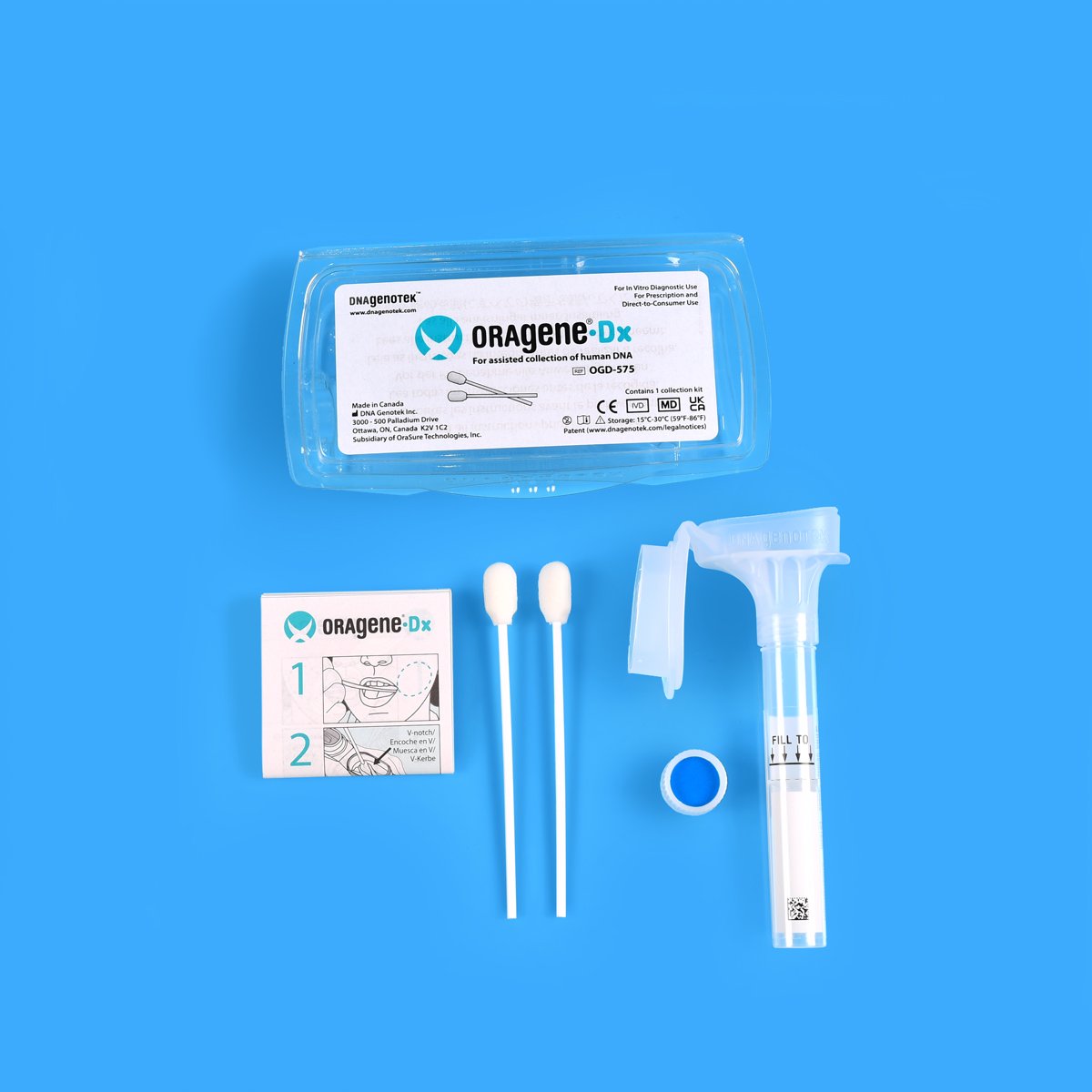 SAMPLE Oragene™•Dx saliva collection device